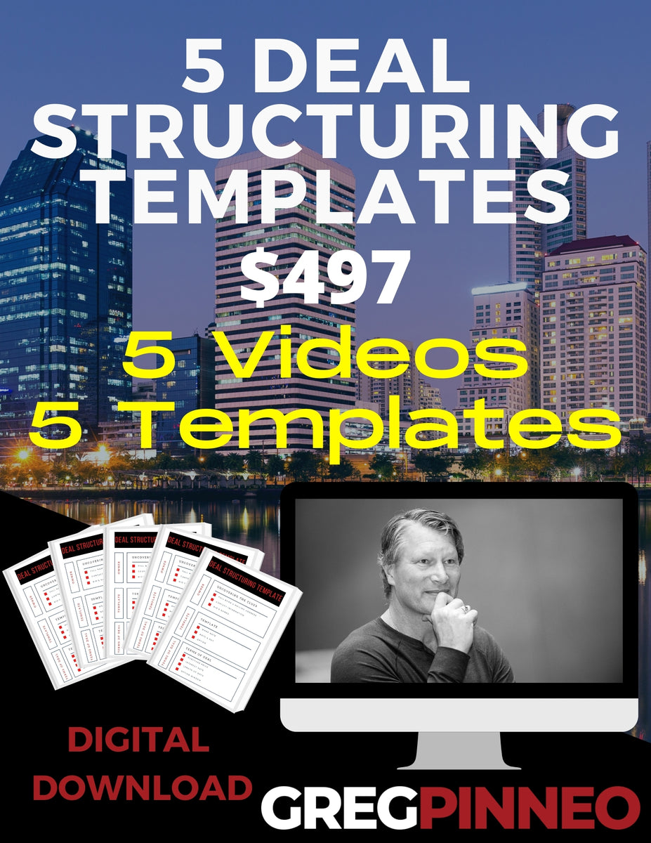 Pinneo's Top 5 Deal Structuring Templates – The Cor Company